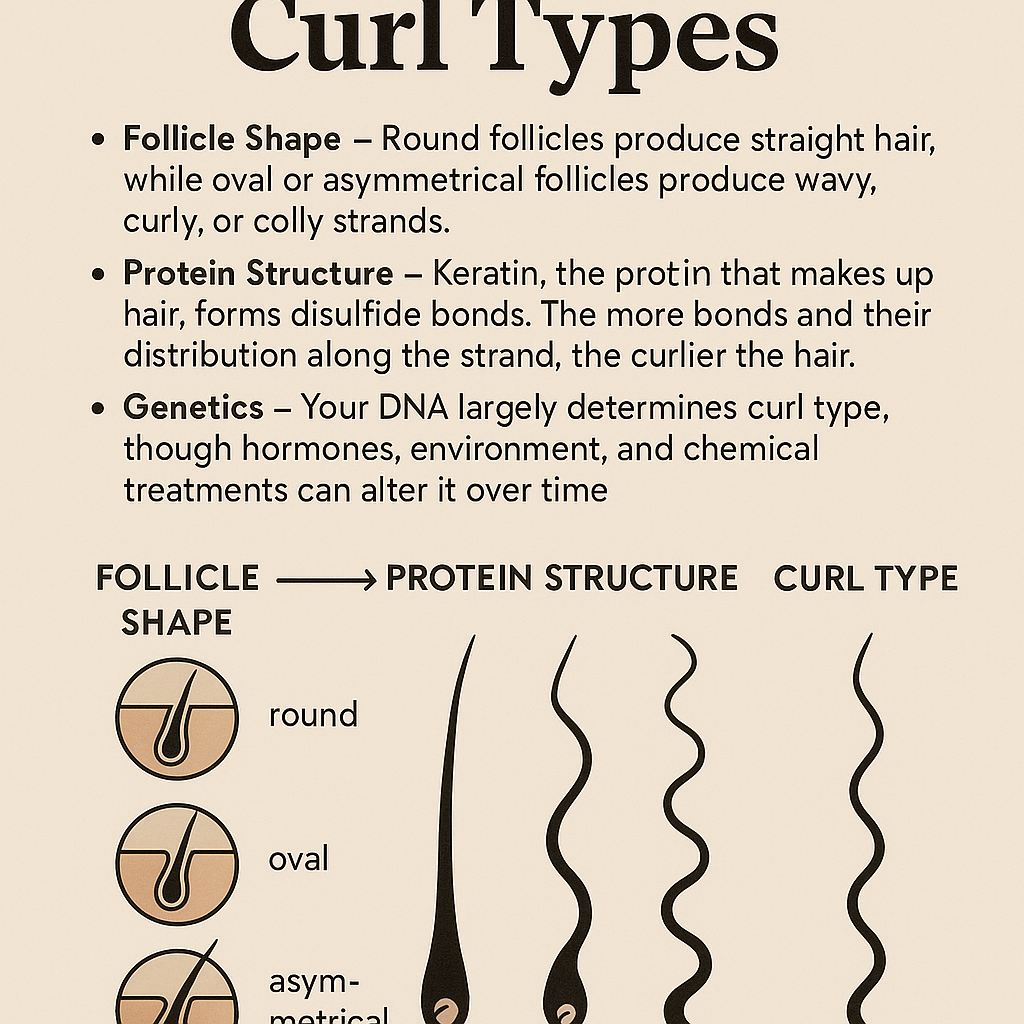 The Science Behind Curl Types: Why Our Hair Grows the Way It Does